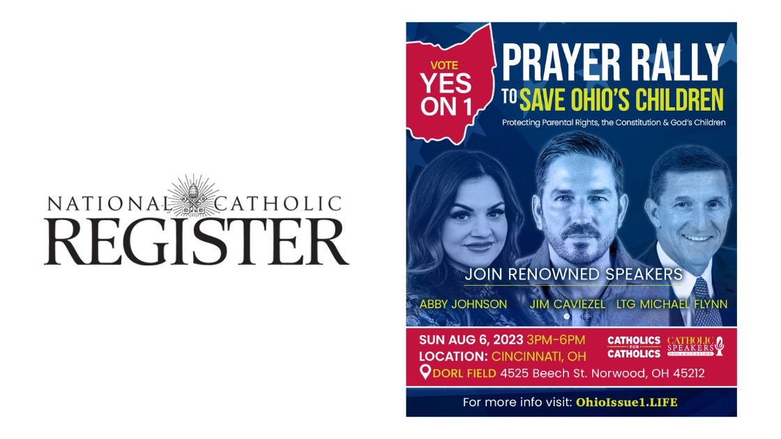 National Catholic Register Covers Catholic for Catholics Upcoming Ohio ...