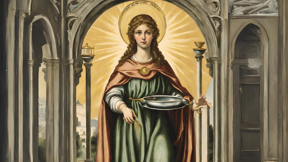 Saint Lucy, Virgin & Martyr of Syracuse - Catholics For Catholics