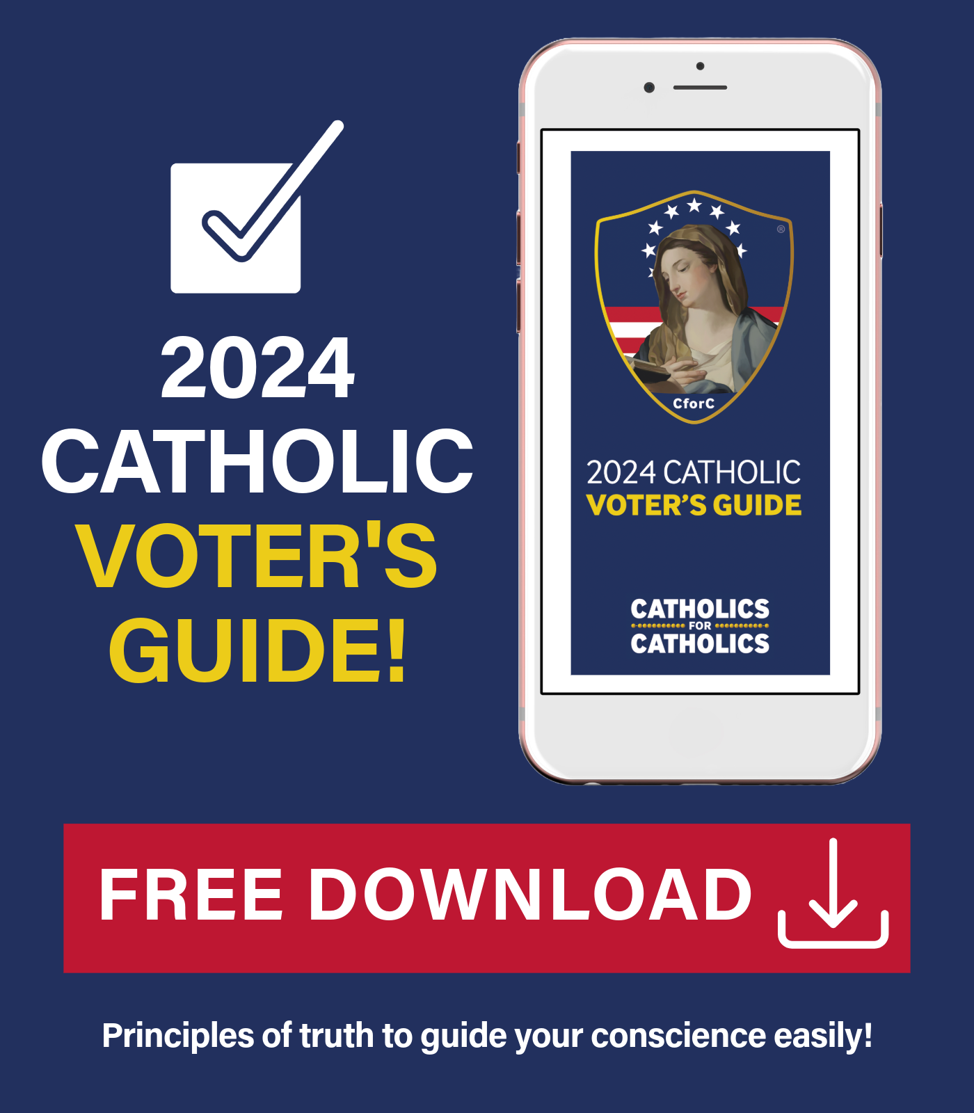 2024 Catholic Voter's Guide - Catholics For Catholics