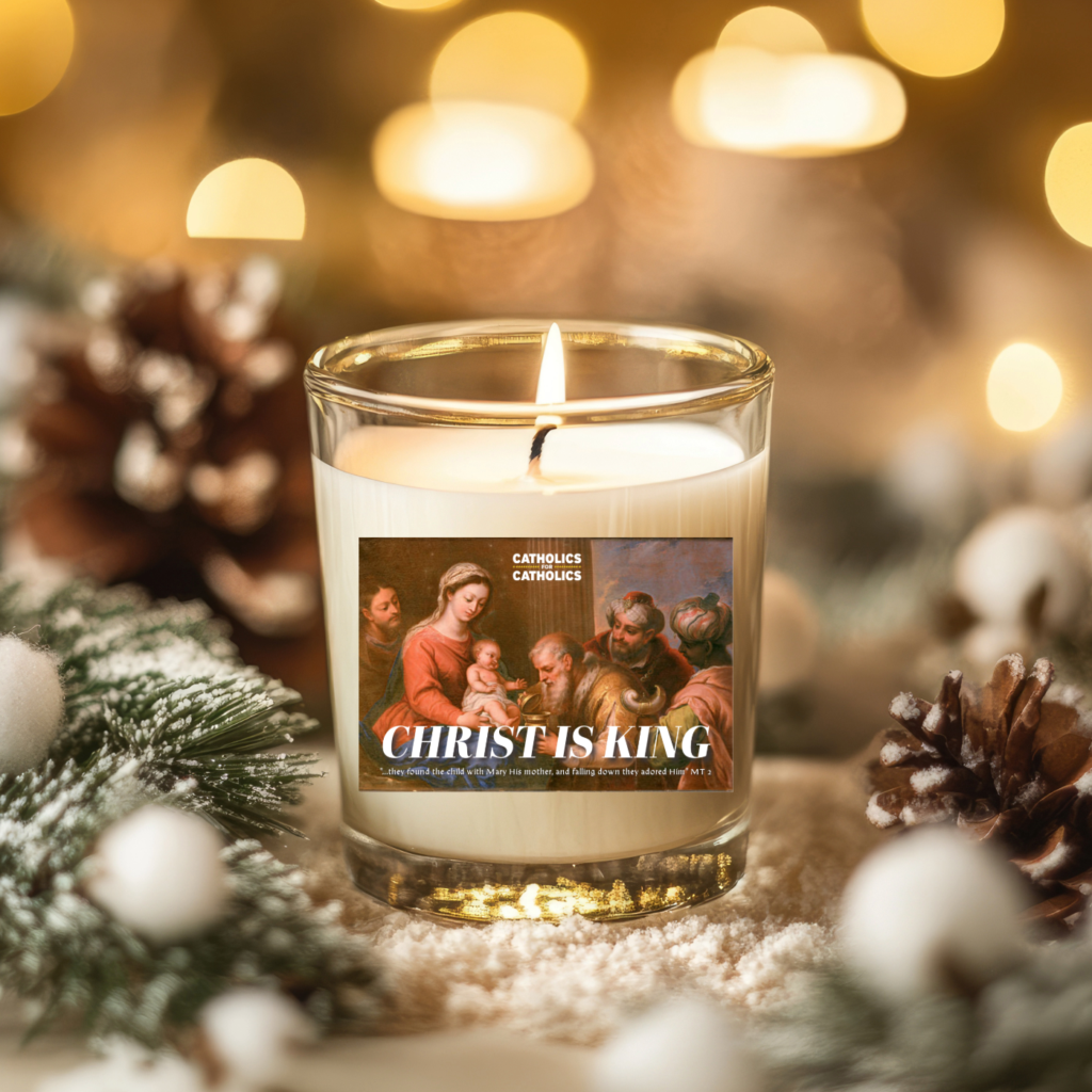 "Christ Is King" Candle - Catholics For Catholics