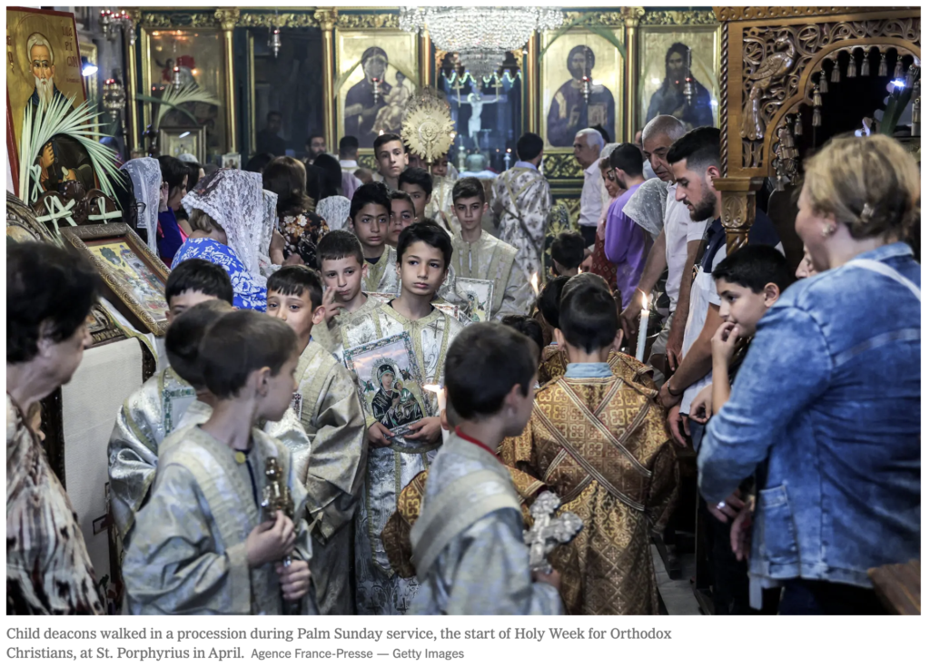 Christians in Gaza, Huddled in Churches, Celebrate Christmas: ‘We’re ...