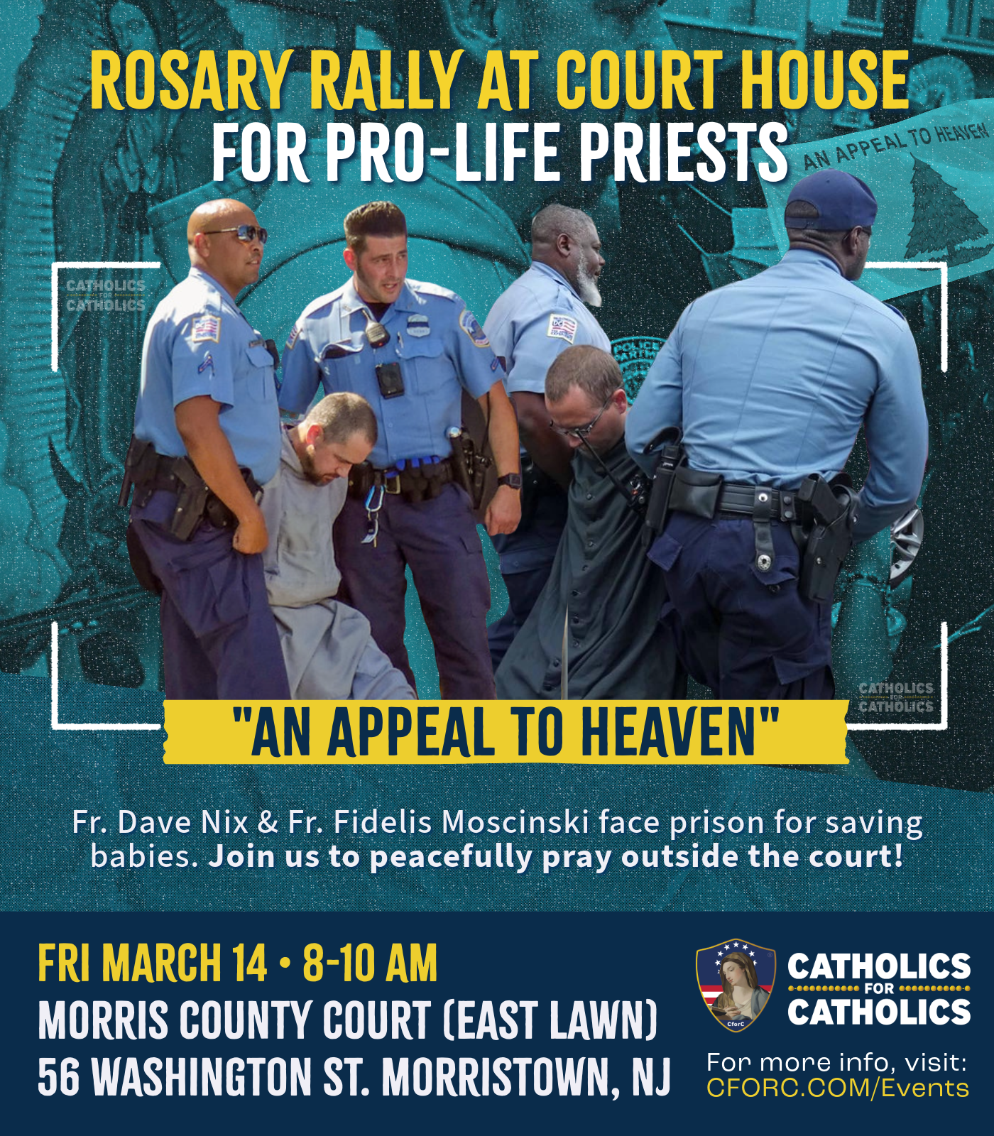 Rosary Rally To Rescue Pro-Life Priests - Catholics For Catholics