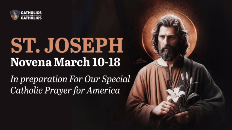 Novena to St. Joseph - March 10-18th - Catholics For Catholics