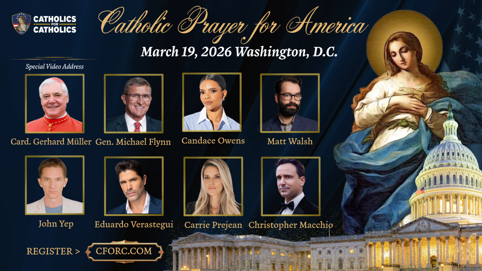 The Good News: Catholics Prayer for America Featured on the Tucker ...