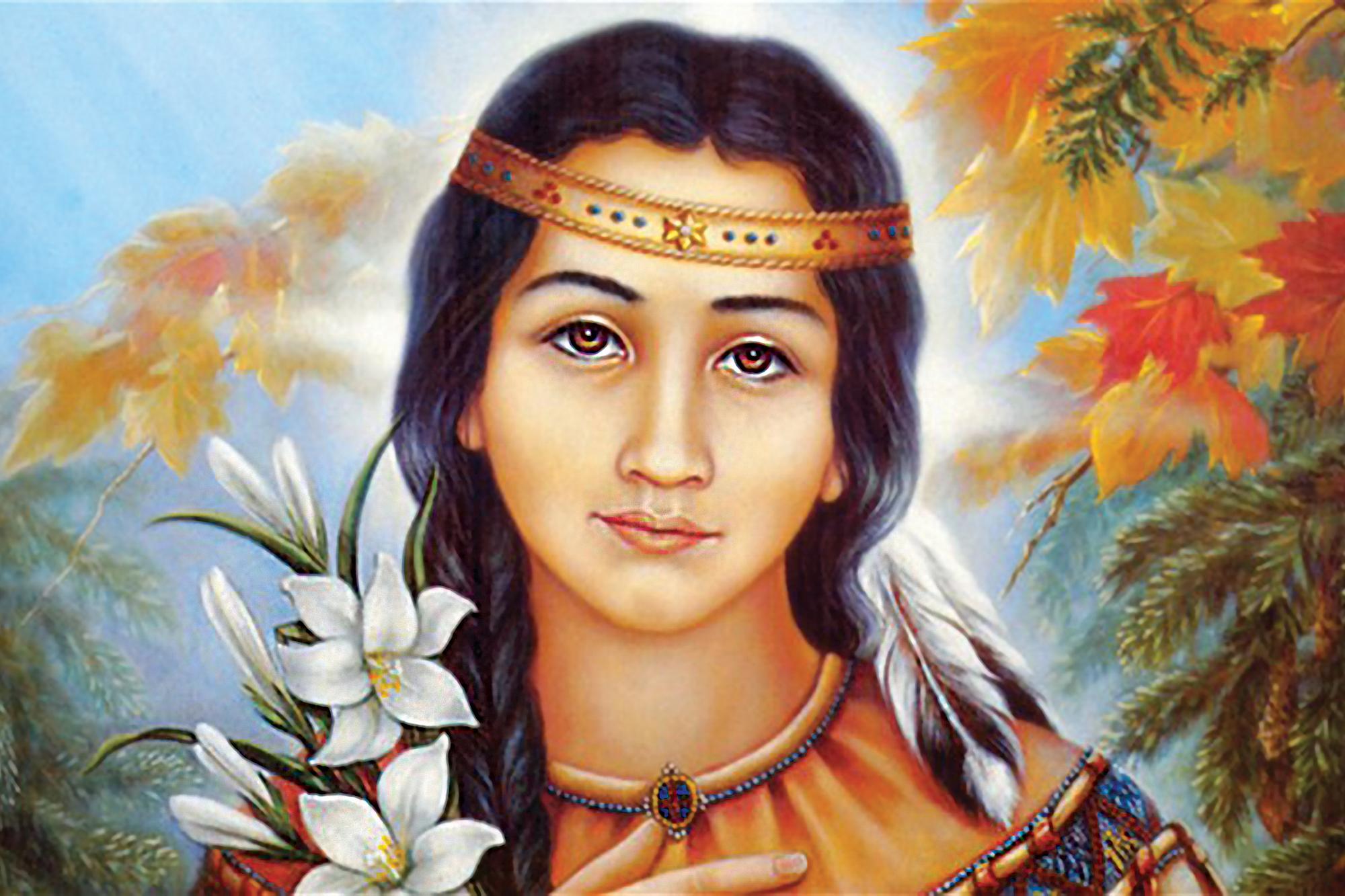 July 14 - Saint Kateri Tekakwitha - Catholics For Catholics