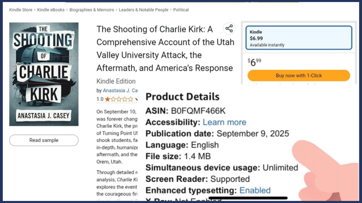 Mystery Book on the Killing of Charlie Kirk Raises Questions - Catholics For Catholics