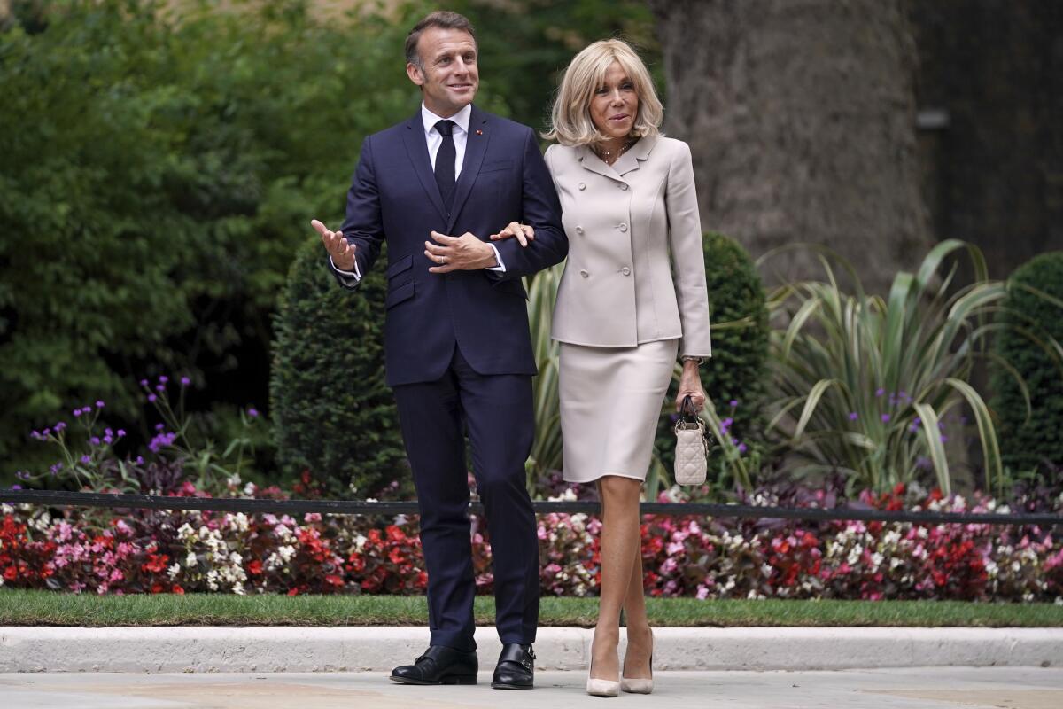 French First Lady Brigitte Macron to Present Scientific and ...