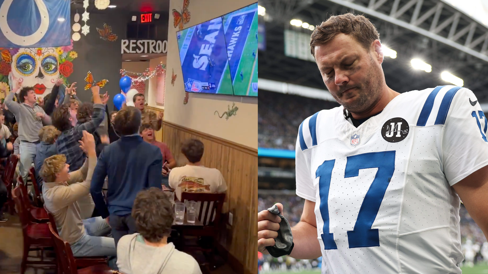 St. Michael’s Football Team Erupts When Coach Philip Rivers Scores ...