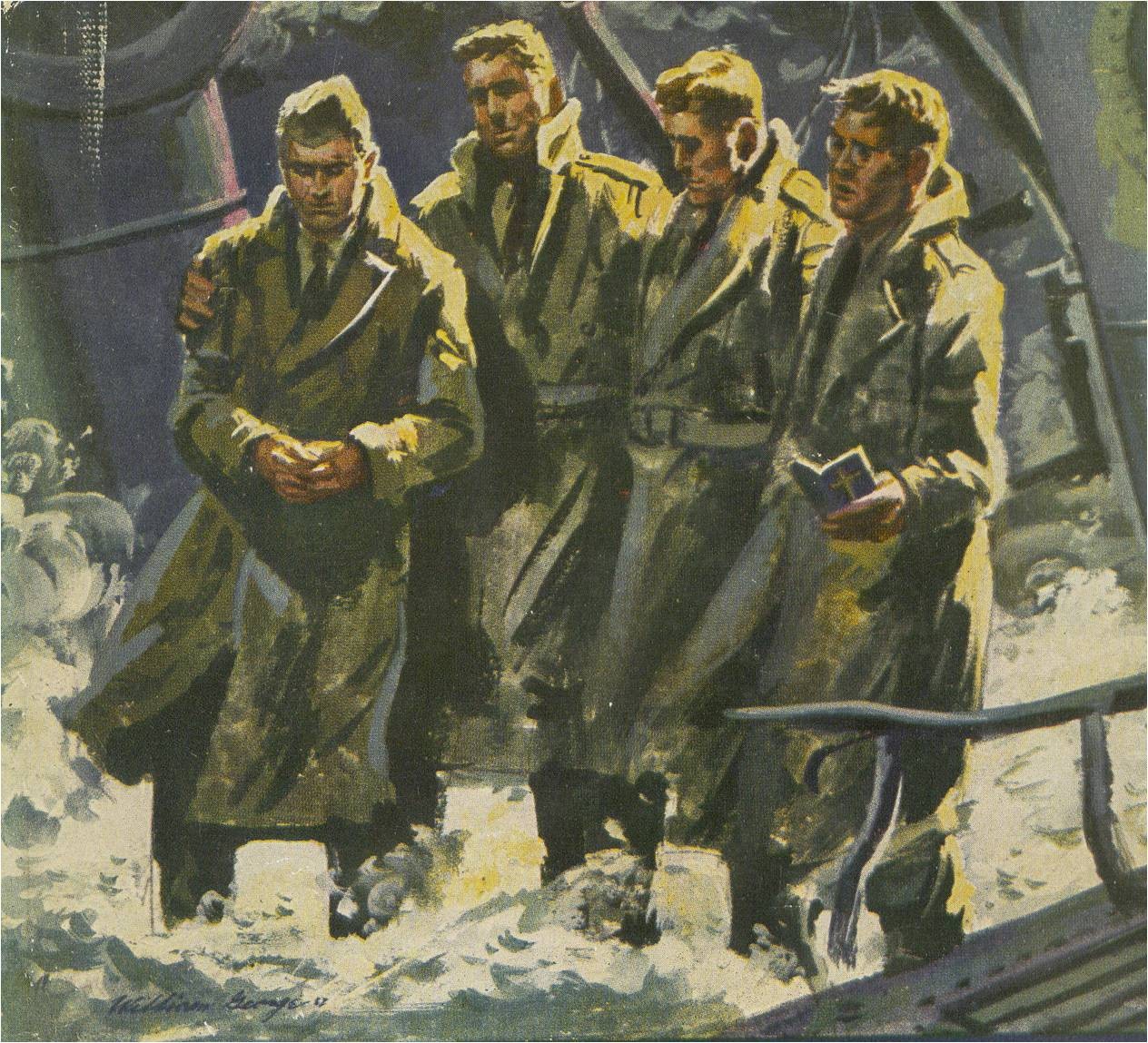 The Four Chaplains: Heroes at the Sinking of the U.S.A.T. Dorchester ...