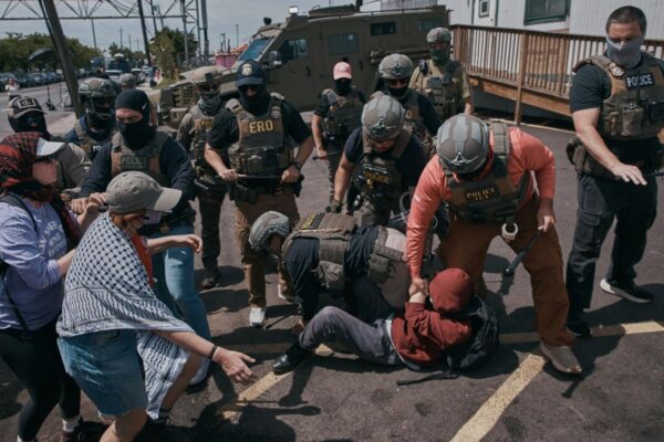 Department of Homeland Security Arrests Protestors During Immigration ...